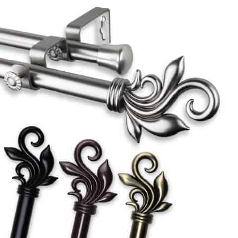 12 Types of Curtain Rods for Kitchen Valance